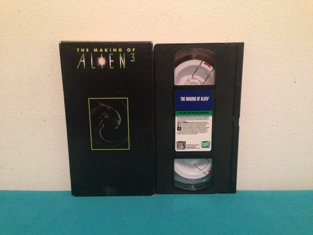 THE MAKING OF alien 3 VHS tape & sleeve $4.13 - PicClick CA