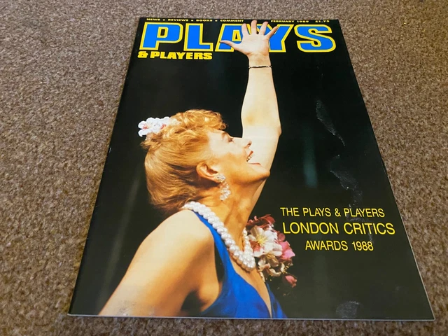 PLAYS AND PLAYERS Magazine 1989 Feb Vanessa Redgrave Julie Covington £6 ...