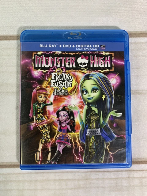 MONSTER HIGH: FREAKY Fusion (Blu-ray Disc Only) $4.99 - PicClick CA
