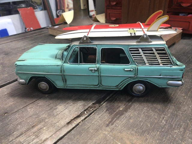 HOLDEN EH STATION Wagon Surf Teal Repro Tin Toy 30428 $85.00 - PicClick AU