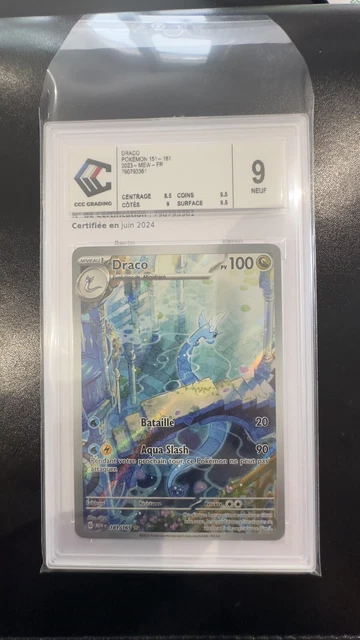 CARTE POKÉMON DRACO Alternative 181/165 CCC 9 EV3.5 Mew 151 FR Neuf EUR ...