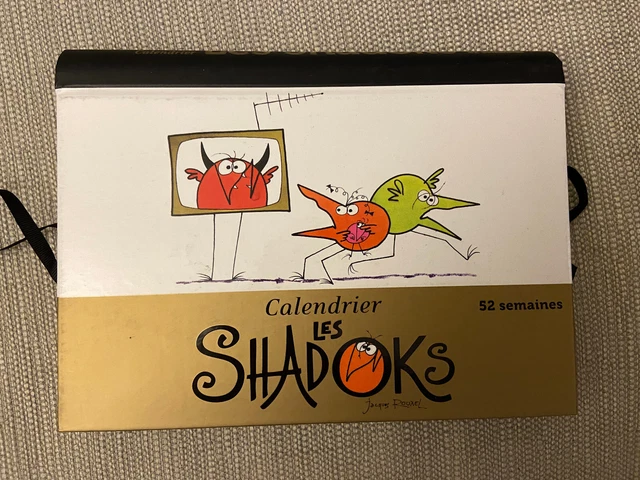 LES SHADOKS - Calendrier perpétuel - semainier EUR 50,00 - PicClick FR