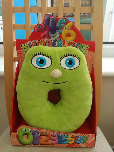 NUMBERJACKS SOFT TOY Baby Zero (Large) £45.00 - PicClick UK