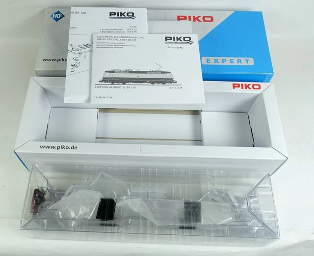 PIKO 51320 LEERKARTON E-Lok BR 120 005-4 DB Spur H0 OVP HO ...