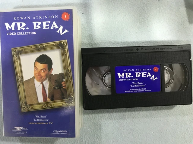 COLLECTION DE VIDÉOS Mr. Bean VHS Rowan Atkinson La Bibliothèque EUR 12 ...