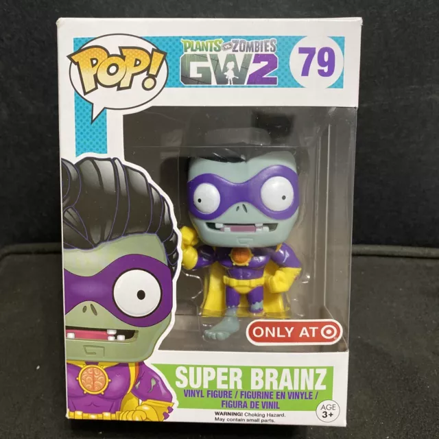 Funko Pop Plants Vs Zombies Gw2 Super Brainz Target Esclusivo 79 Con Protettore Eur 3379