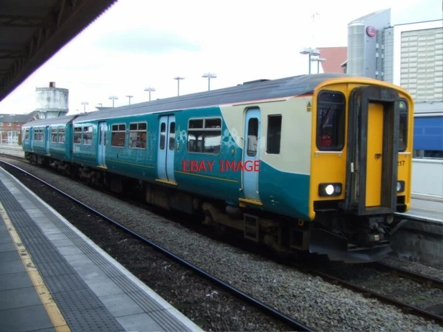 PHOTO CLASS 150 Sprinter 2-Car Dmu No 150 217 At Cardiff Central Of ...