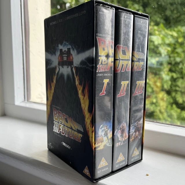 BACK TO THE Future VHS Box Set Rare £15.00 - PicClick UK