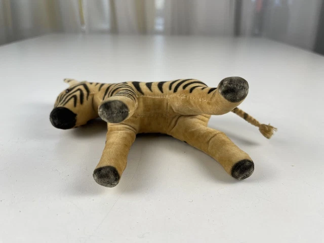 PELUCHE STEIFF ANIMAL zèbre 14 cm excellent état voir photos EUR 59,75 ...