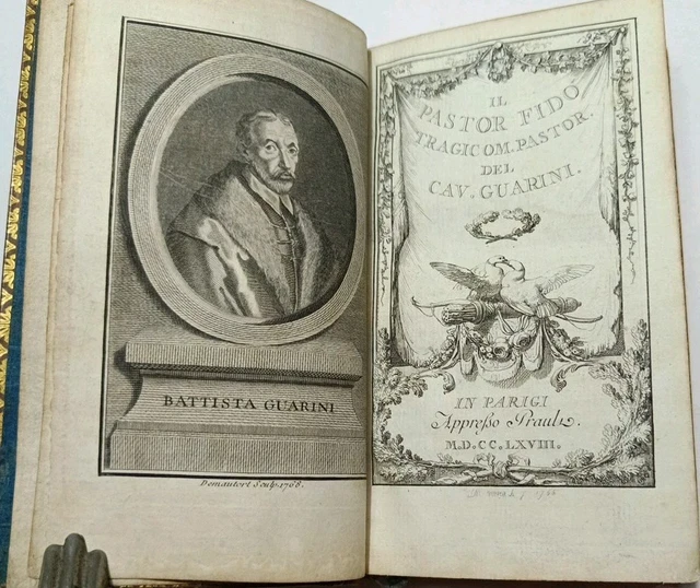 1768 IL PASTOR Fido Del Cav. Guarini .Parigi. EUR 9,00 - PicClick FR