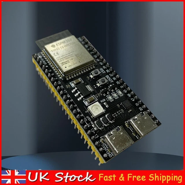 ESP32/ ESP32-S3/ESP32-C3 DEVELOPMENT Board ESP32-C3-DevKitM-1 ESP32-S3-DevKitC-1 £11.79 ...