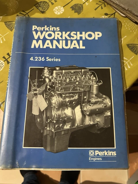 PERKINS 4.236 SERIES Diesel Engine Workshop Manual £26.72 - PicClick UK