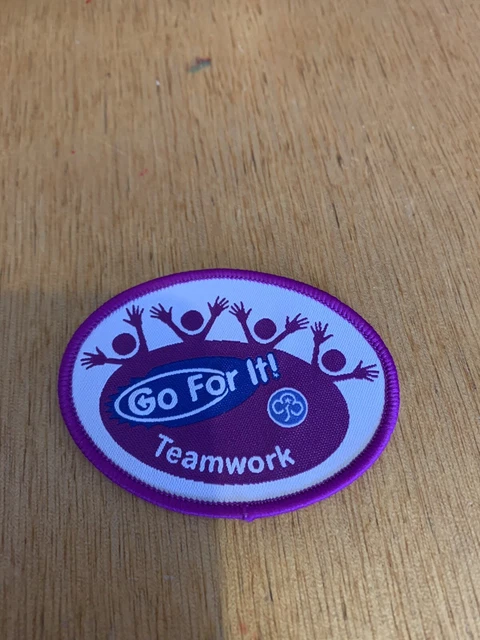GIRLGUIDING INTEREST BADGES - Guide - Go For It - Teamwork £0.50 ...