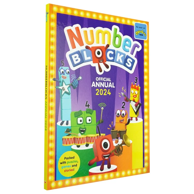 NUMBERBLOCKS ANNUAL 2024 by Sweet Cherry Publishing - Ages 4 ...