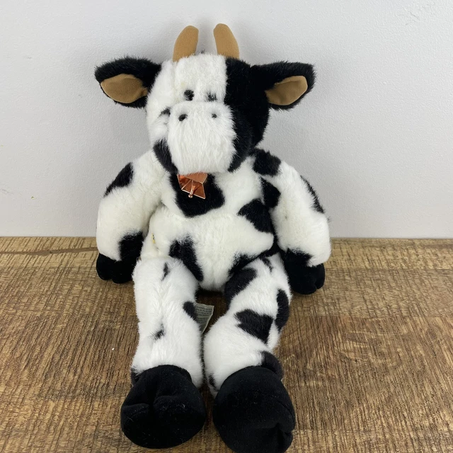 RETIRED HOLSTEIN COW Build-A-Bear Workshop Plush Animal Toy £19.29 ...