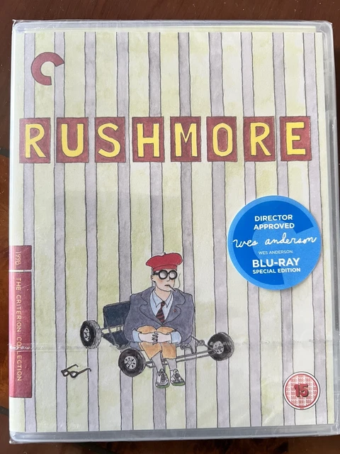 RUSHMORE [1998][CRITERION] (BLU-RAY) Wes Anderson, Director Approved Sp ...