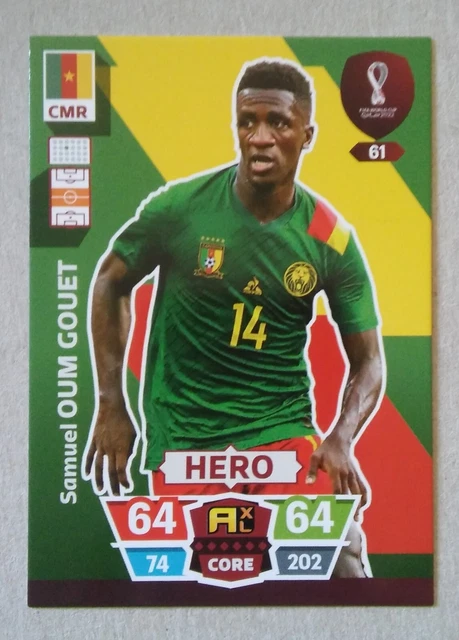 PANINI WORLD CUP Qatar 2022 card Samuel Oum Gouet of Cameroon EUR 1,02 ...