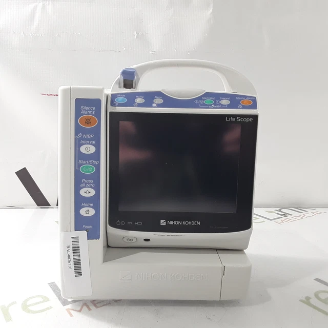 NIHON KOHDEN BSM-1733 portée de vie PT transport moniteur patient EUR 860,68 - PicClick FR