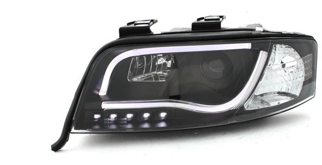 AUDI A6 C5 Scheinwerfer Daylight Headlights LED DRL 97-01 tagfahrlicht ...