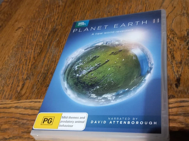 PLANET EARTH II DVD narrated by David Attenborough New Reg4 Planet ...