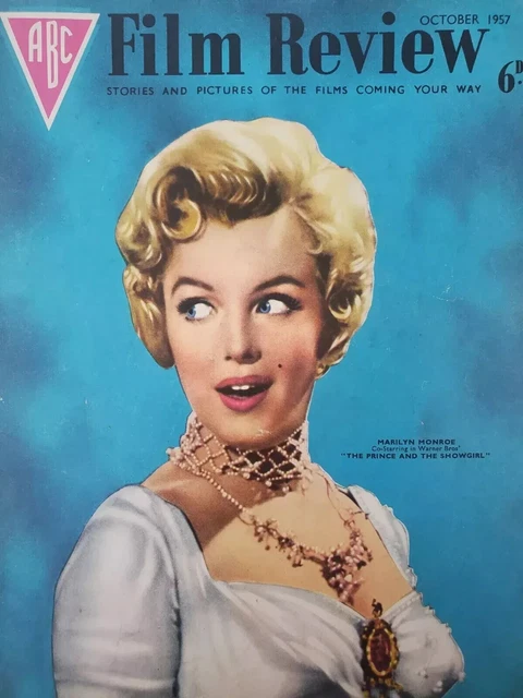 ABC FILM REVIEW October 1957 Marilyn Monroe, Audrey Hepburn, Deborah ...