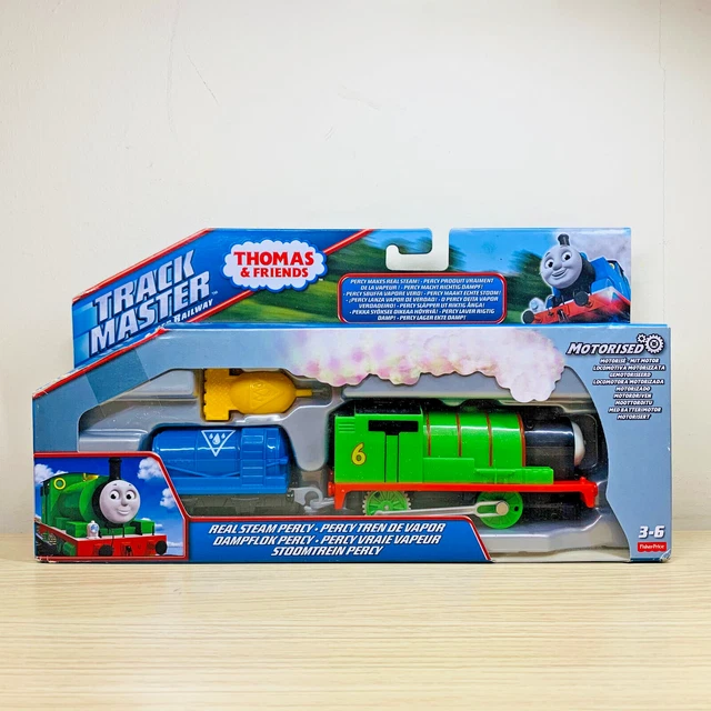 REAL STEAM PERCY - Thomas & Friends Trackmaster Battery Motorised ...