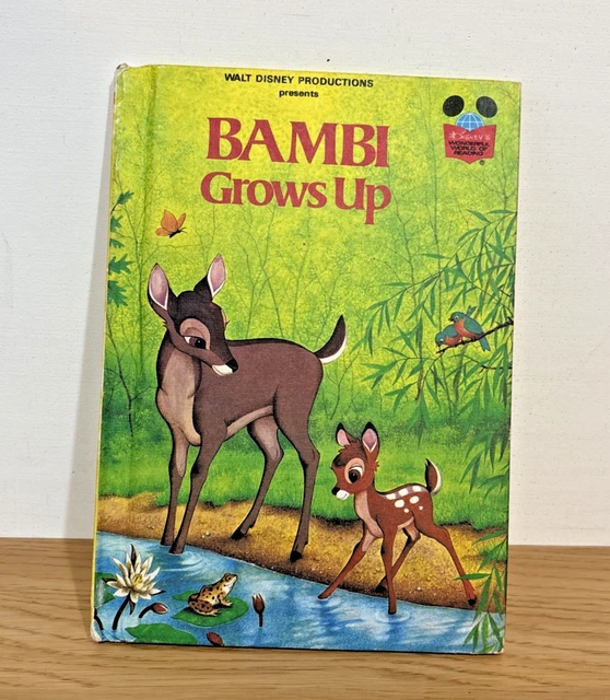 FIRST AMERICAN EDITION - Walt Disney - Bambi Grows Up- 1979 - Vintage £ ...
