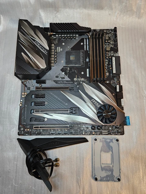 MSI PRESTIGE X570 Creation Motherboard AM4 Ryzen 5000 Series Ready £280 ...