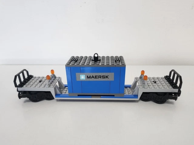 Lego Train 10219 Maersk Container Truck 60198 60336 60098 3677 7939