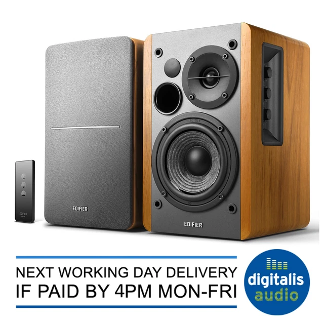 EDIFIER R1280T ACTIVE 2.0 Bookshelf Studio Speakers System TV/MAC/PC ...
