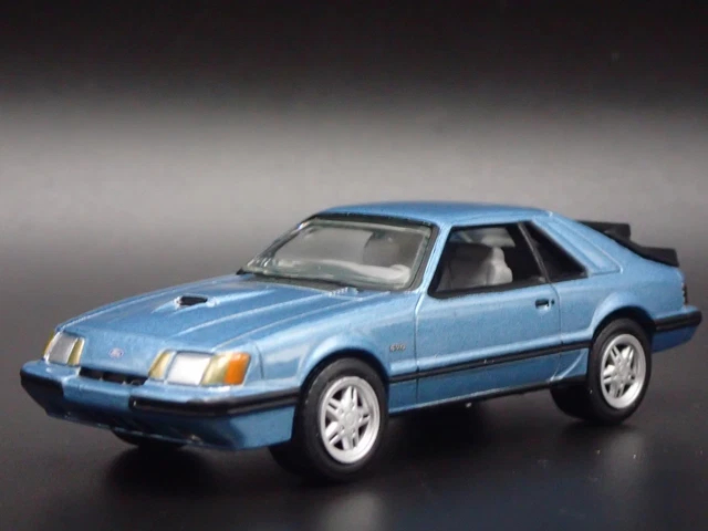 1986 86 FORD Mustang Svo Fox Body Rare 1:64 Scale Diorama Diecast ...