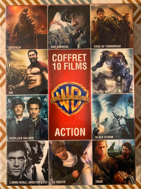 COFFRET 10 FILMS Action Warner Bros - 10 DVD EUR 15,70 - PicClick FR