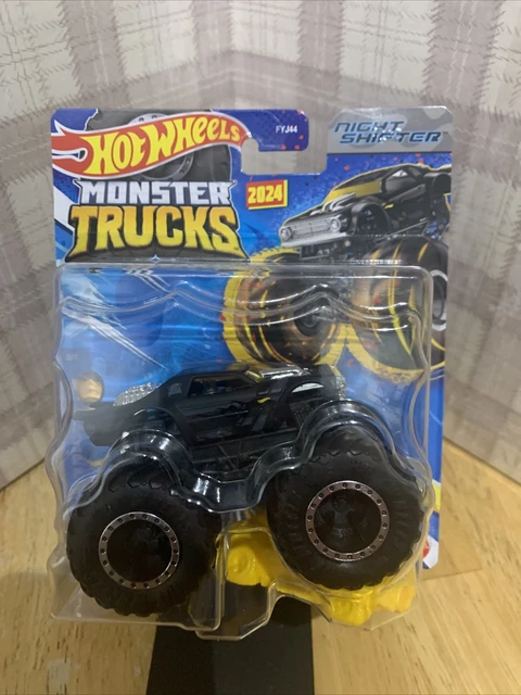 HOT WHEELS MONSTER Trucks Night Shifter 2024 HWMT Back To Basics 1:64 ...