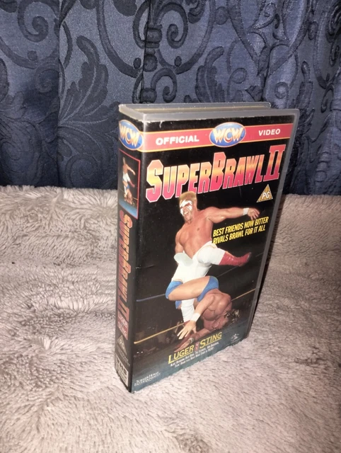 WCW SUPERBRAWL 2 Ii Luger Sting Rare Wrestling Video Official Uk ...