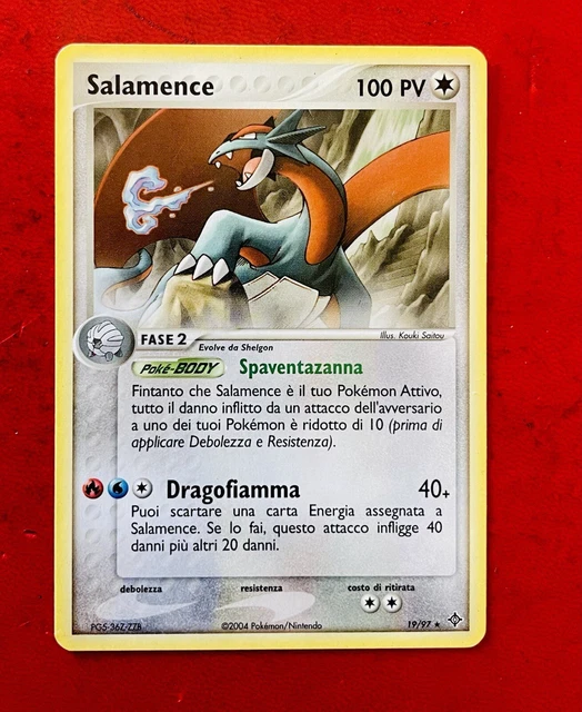 LOTTO CARTE POKÉMON Salamence 19/97 Ex Drago Rara Ita EUR 7,90 ...