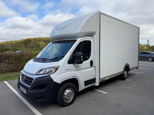 FIAT DUCATO 2.3 Engine with Big Low Loader body, 4.5m long Luton Box ...