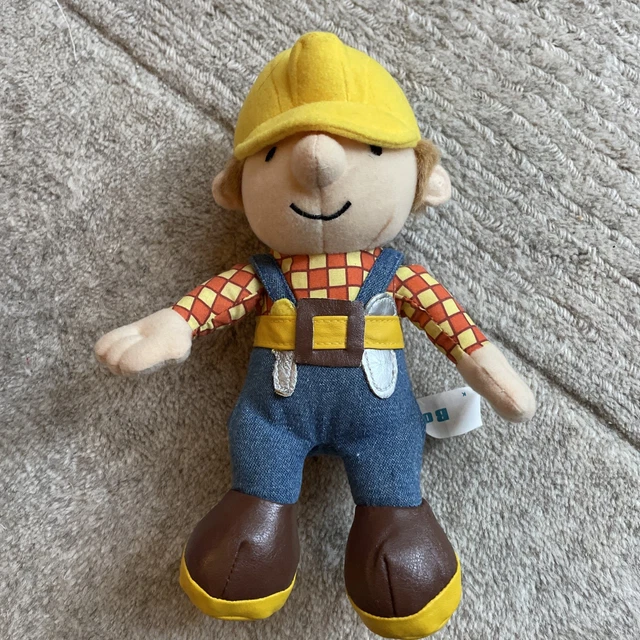 VINTAGE BOB THE Builder Born To Play Soft Toy Plush 9" £5.43 - PicClick UK