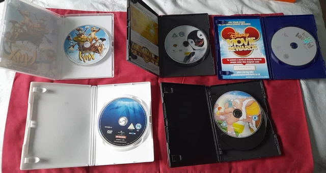 DISNEY, DREAMWORKS, UNIVERSAL, 20TH CENTURY FOX BUNDLE X 11 - DVDs, EX ...