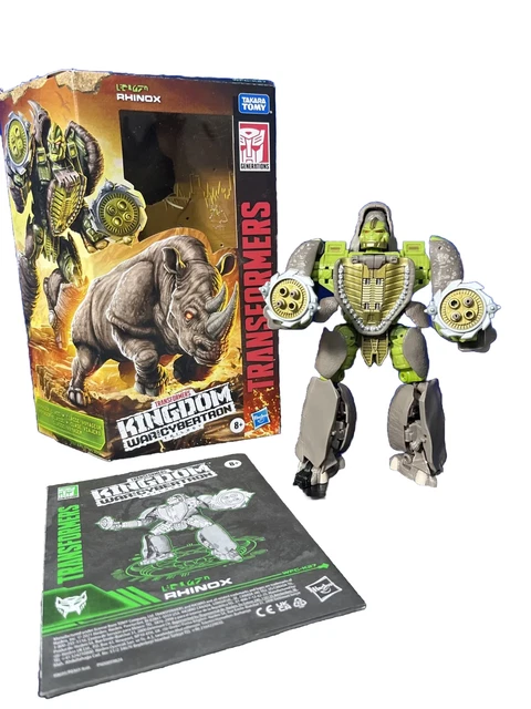 TRANSFORMERS KINGDOM WFC Rhinox Complete Voyager Class $29.95 - PicClick CA