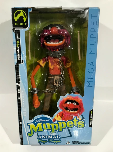 ANIMAL MEGA MUPPET Palisades 2003 Modellino Muppets di Jim Henson nuovo ...
