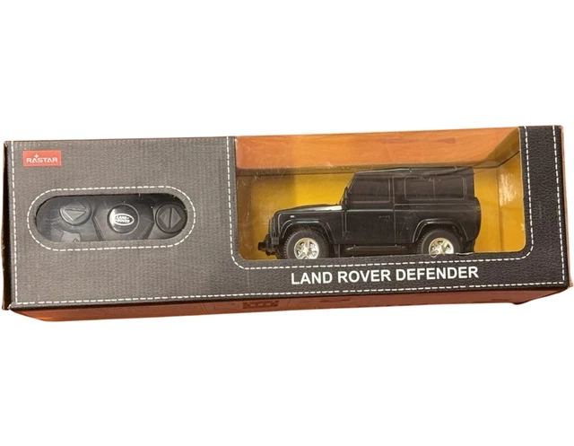 RASTAR LAND ROVER Defender Remote Control Car 1:24 Scale Black Model ...