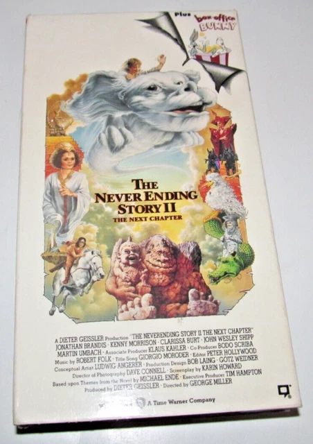 THE NEVER ENDING Story 2 II The Next Chapter (VHS Video Tape 1994) Slip ...