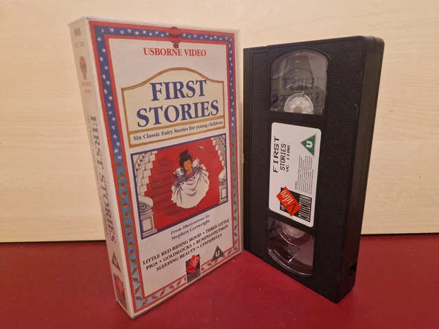 FIRST STORIES - 6 Fairy Stories for Young Children - PAL VHS Video Tape ...