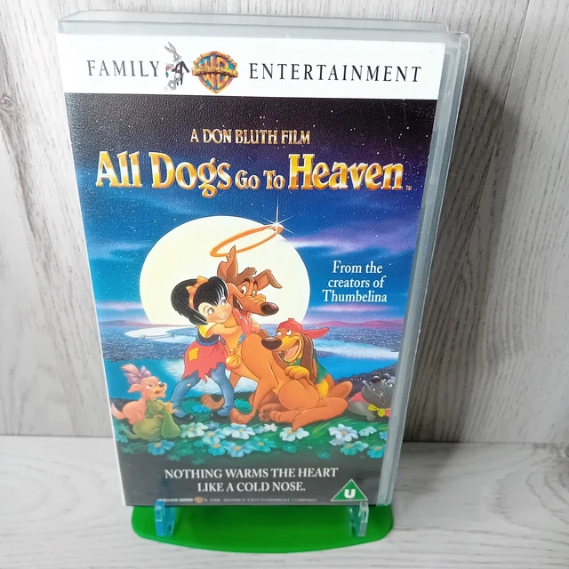 ALL DOGS GO To Heaven Vhs Tape - Rare Retro Movie Series Vintage £10.13 ...