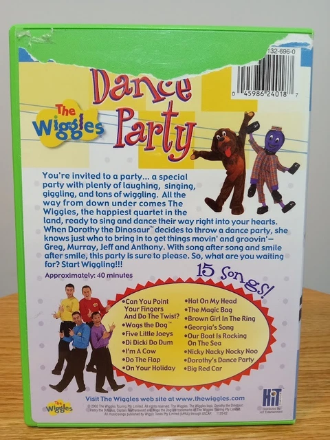 THE WIGGLES: DANCE Party DVD 15 Jammin Tunes $15.82 - PicClick CA