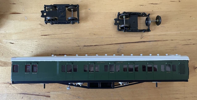 BSL COACH KIT - SR Maunsell Corr Bke Comp Push-Pull part built OO Gauge ...