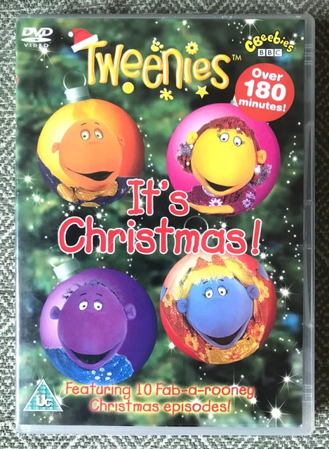 TWEENIES: IT'S CHRISTMAS! Over 180 Minutes DVD, Tested. 10 Fab-A-Rooney ...