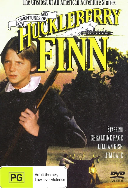 ADVENTURES OF HUCKLEBERRY Finn DVD American Adventure - 4 Hour Movie ...
