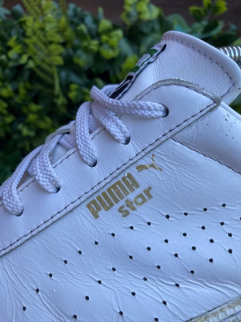 PUMA STAR WIMBLEDON Trainers UK9 Rare Vintage Terrace G.Vilas ...