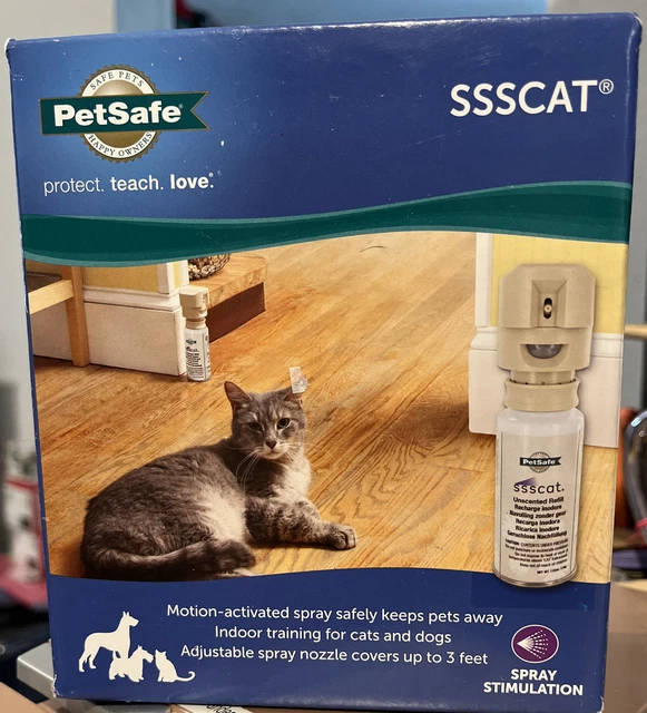 PETSAFE SSSCAT SMALL Dog and Cat Motion Activated Spray Deterrent, NEW ...